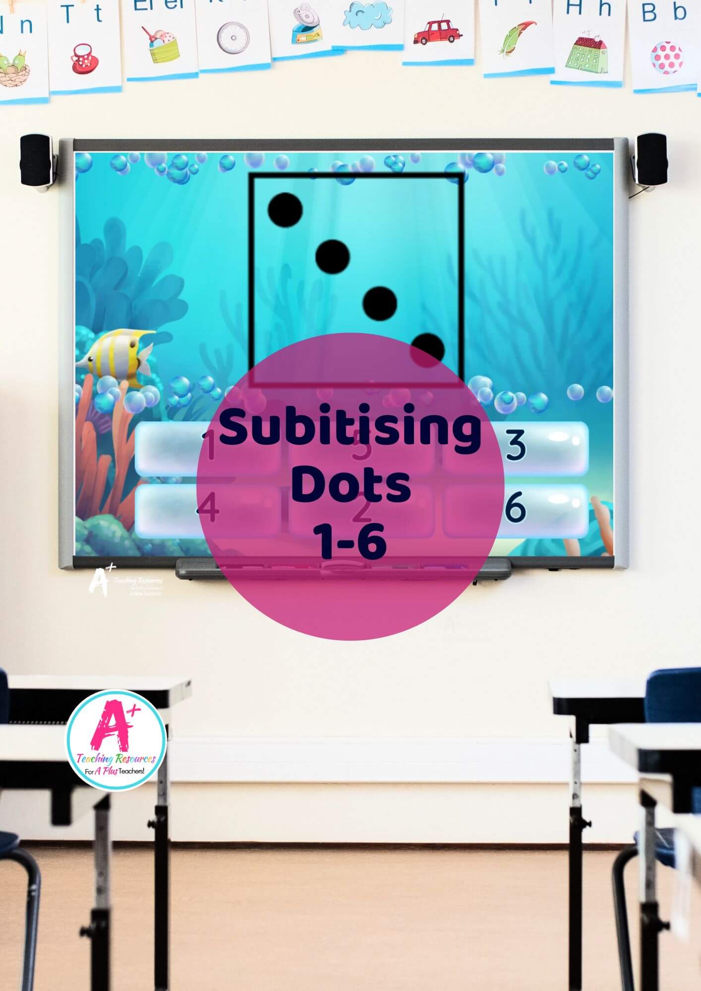 Subitising Games Dots 1-6 - A Plus Teacher Club Subitising Games Dots 1-6 - A Plus Teacher Club
